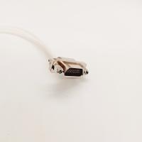 China J30J 15 Pin Metal Shell Micro-D Female Connector Pre-Wired with 15cm Cable for High-Density Applications for sale