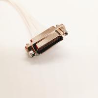 China J30J-25ZKP Metal Shell 25 Pin Micro-D Female Connector With 15cm Cable for High Shock Resistance for sale