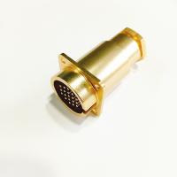 China PC-19TK-2 19-Pin Russian Standard Circular Connector with Aluminum Alloy Body and Bakelite Insulator Aviation Plug Socket for sale