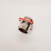 China Y11 Series 19-Pin Shielded Nickel-Plated Aviation Socket Connector IP65 Dustproof Waterproof -55°C to +125°C for sale