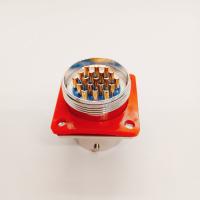 China Y11 Series 19-Pin Circular Connector with IP65 Dustproof and Waterproof Rating and Gold-Plated Contacts for sale