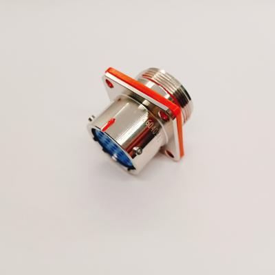 China Y11 Series 19-Pin Circular Connector with IP65 Dustproof and Waterproof Rating and Gold-Plated Contacts for sale