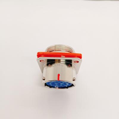 China Y11 Series Circular Aviation Connectors Y11P1626ZK10 26 Pin Jack Female Flange Connector for sale