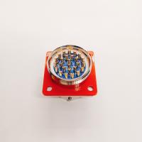 China Y11 Series Circular Aviation Connectors Y11P1626ZK10 26 Pin Jack Female Flange Connector for sale
