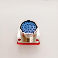 China Y11 Series Circular Aviation Connectors Y11P1626ZK10 26 Pin Jack Female Flange Connector for sale