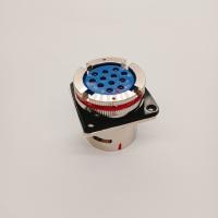 China Y17 Series 12 Pin Bayonet Circular Connector with Gold-Plated Contacts and 1500V Withstand Voltage PCB Mount Socket for sale