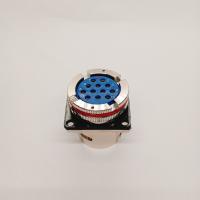 China Y17 Series 12 Pin Bayonet Circular Connector with Gold-Plated Contacts and 1500V Withstand Voltage PCB Mount Socket for sale
