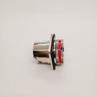 China Y17 Series 12 Pin Bayonet Circular Connector with Gold-Plated Contacts and 1500V Withstand Voltage PCB Mount Socket for sale