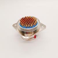 China Y3A Series 55-position Circular Connector with Aluminum Alloy Shell and 1500V Withstand Voltage for Aerospace Applications for sale