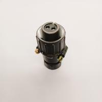 China P16 connectors P16K4P 2-Pin Jack Female Socket Waterproof Connector with IP68 Rating, Gold-Plated Terminals, and Aluminum Alloy Casing for sale