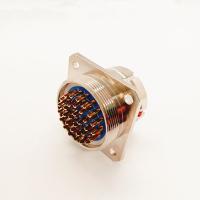China Y3A II-1832ZK10 32 Pin Socket Bayonet Lock Flange Mount Circular Connector  for sale