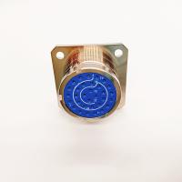 China Y3A II-1832ZK10 32 Pin Socket Bayonet Lock Flange Mount Circular Connector  for sale