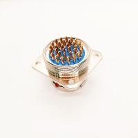 China Y3A II-1832ZK10 32 Pin Socket Bayonet Lock Flange Mount Circular Connector  for sale