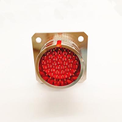 China Y3A Series Circular Aviation Electrical Connector Y3A-2041ZJ10 41 Pin Female Connector for sale