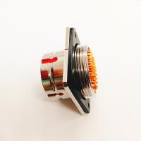 China Y27A Series Y27A-2455ZJ4B1M Square Flange-mounted Rubber-sealed Socket Connector for sale