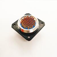 China Y27A Series Y27A-2455ZJ4B1M Square Flange-mounted Rubber-sealed Socket Connector for sale