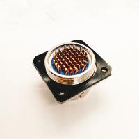 China Y27A Series Aviation Plug Connector with 55 High-Density Socket Contacts 1500V Withstand Voltage and Wide Temperature Resistance for sale