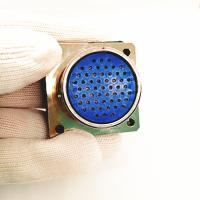China Y27A Series Aviation Plug Connector with 55 High-Density Socket Contacts 1500V Withstand Voltage and Wide Temperature Resistance for sale