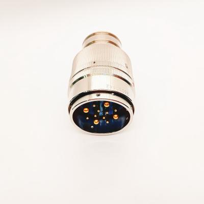China Y3B Series 12-Pin Circular Connector with Aluminum Alloy Shell and 1500V Withstand Voltage for Aerospace Applications for sale