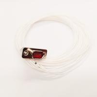 China J30J Series Micro-D Connector 9 Pin Female Aviation Connector with Metal Shell and Gold-Plated Jacks for sale