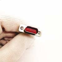 China J30J-15ZKL 15 Pin Female Micro-D Connector with Metal Shell and Gold-Plated Jacks for Aerospace for sale