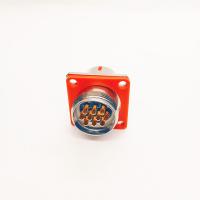 China High Reliability Y11P-1210ZJ10 Gold Plated Aviation Connector for Test & Automation for sale