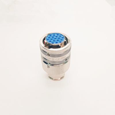 China Y11P*II-1419TK5 19 Pin Male Plug Circular Connector with 1500V Withstand Voltage and Bayonet Locking for Aerospace Applications for sale