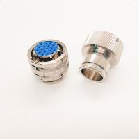 China Y11P*II-1419TK5 19 Pin Male Plug Circular Connector with 1500V Withstand Voltage and Bayonet Locking for Aerospace Applications for sale