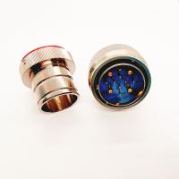 China Y17 Series 12 Pin Aluminum Alloy Shell Circular Connector Aviation Male Plug with 1500V Withstand Voltage for sale