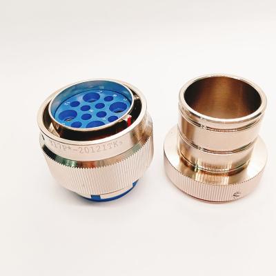 China Y17 Series Circular Connector with Bayonet Lock 12 Pin and 1500V Withstand Voltage Electrical Connector for sale