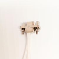 China J30J-9TJP Male Plug 9 Pin Gold-Plated Rectangular Connector with High Temperature Resistance for sale