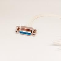 China J30J-21TJP 21 Pin Micro-miniature Connector with Aluminum Alloy Shell and Gold-Plated Male Crimp Pins for sale