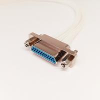 China J30J-21TJP 21 Pin Micro-miniature Connector with Aluminum Alloy Shell and Gold-Plated Male Crimp Pins for sale
