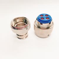 China Y17 Series Circular Aviation Connector with 1500V Withstand Voltage Gold-Plated Contacts and Bayonet Quick Lock for sale