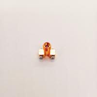 China Gold-plated Brass 2.92mm Female PCB RF Connector with PEI Insulator for DC-40GHz Applications for sale