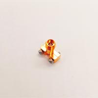 China Gold-plated Brass 2.92mm Female PCB RF Connector with PEI Insulator for DC-40GHz Applications for sale