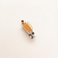 China J30J Connector M83513 MDM 21 Pin Male Plug with Gold-Plated Pins and Aluminum Shielding Shell for sale
