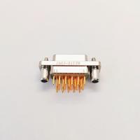 China J30J Connector M83513 MDM 21 Pin Male Plug with Gold-Plated Pins and Aluminum Shielding Shell for sale