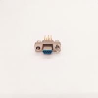 China J30J Micro-D Connector with Aluminum Alloy Shell 9 Gold-Plated Pins GJB2446 & M83513 Compliant for sale