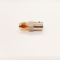China 50Ω Low Loss Gold Plated Connector For RF Test & Communication SMA Male To BNC Female RF Adapter for sale
