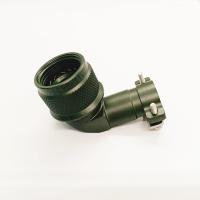 China Aluminum Alloy Aviation Connector Elbow Backshell B049BG90-11W03 for HE308-06T11-35SN7 Connector for sale