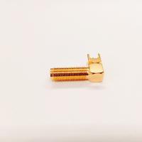 China Gold-plated brass SMA Female Right Angle PCB Connector DC-6GHz RF Coaxial Connector SMA-KYWE for sale