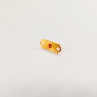 China RF Coaxial Connector MINI SMP Male Gold Plated Brass DC-40GHz SMPM PCB Connector For Chassis for sale