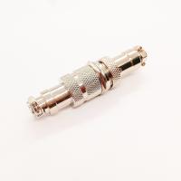 China GX16 Series M16 Threaded Wire-welding Type 8 Pin Connector GX16-8P Both Ends With Backshell for sale