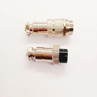 China Aviation Plug Connector GX20 Series M19 Threaded Wire-welding Type 6 Pin Connector GX20-6P for sale