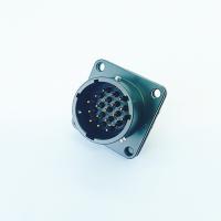 China MS3112E-14‑19P MIL‑DTL‑26482 Series Circular Connector 19 Pin Panel Mount Male Receptacle Connector for sale