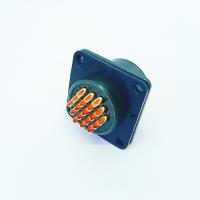 China MS3112E-14‑19P MIL‑DTL‑26482 Series Circular Connector 19 Pin Panel Mount Male Receptacle Connector for sale