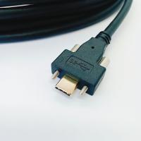 China Industrial Camera Data Cable USB 3.0 Gold Plated Interface To Type C Transmission Cable With Fixing Screws for sale