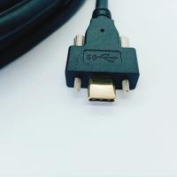 China Industrial Camera Data Cable USB 3.0 Gold Plated Interface To Type C Transmission Cable With Fixing Screws for sale
