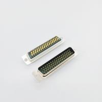 China 50 Pin D-Sub Connector DB-50 with Solder Cup Termination and Nickel-Plated Metal Shell for sale